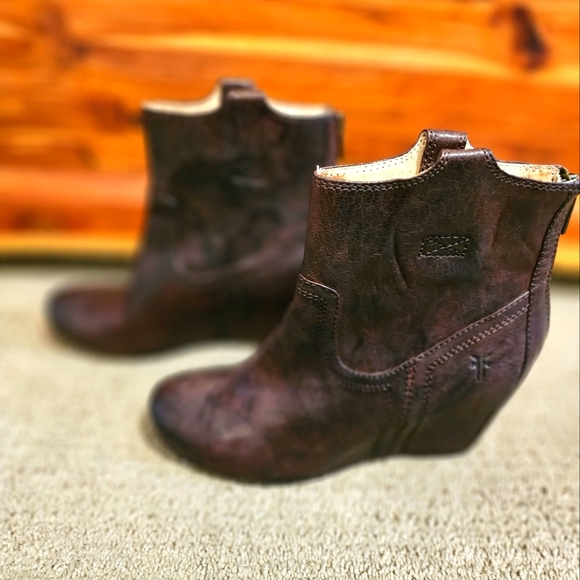 Frye | Shoes | Frye Carson Wedge Boot | Poshmark